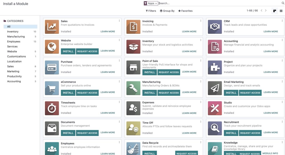 What is Odoo ERP? Deep Review of Interface, Features, Versions
