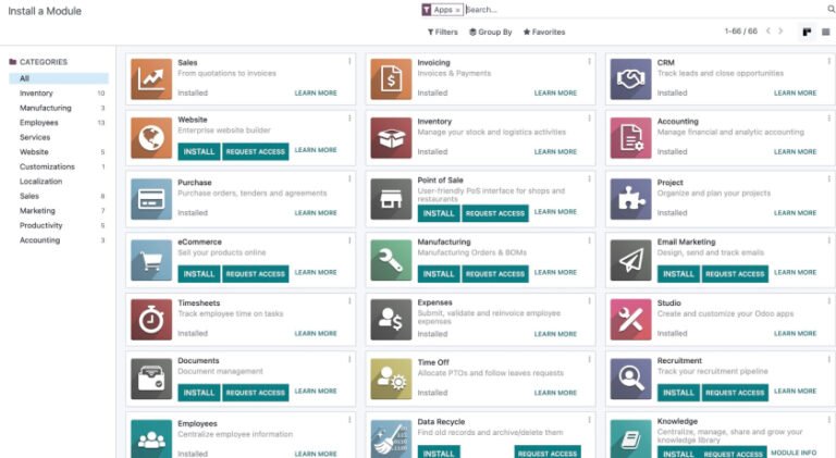 What is Odoo ERP? Deep Review of Interface, Features, Versions