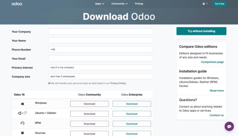 What is Odoo ERP? Deep Review of Interface, Features, Versions