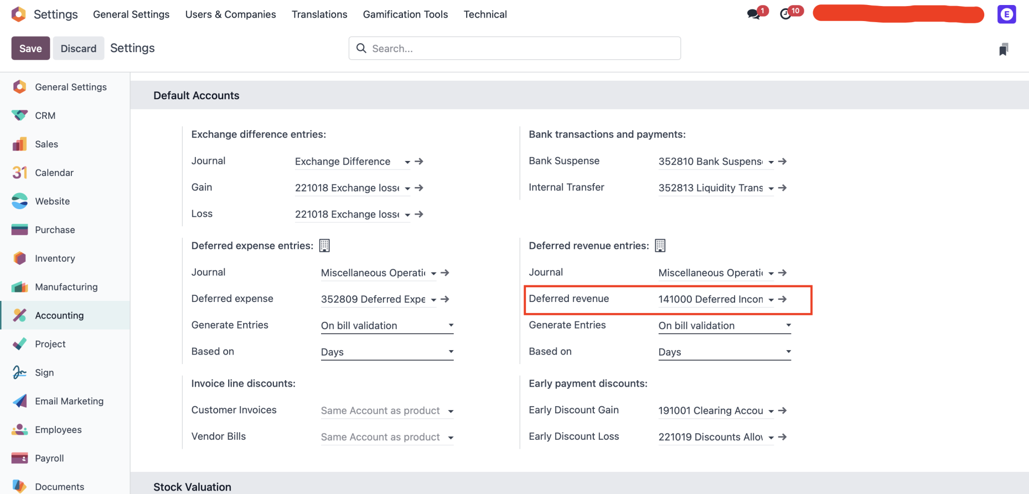 Automating Deferred Revenue and Prepayment Accounting in Odoo